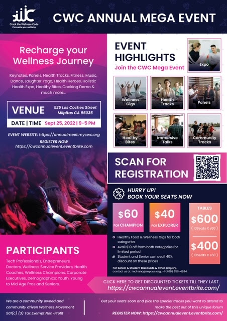 “Find Your Wellness Code” - India Currents