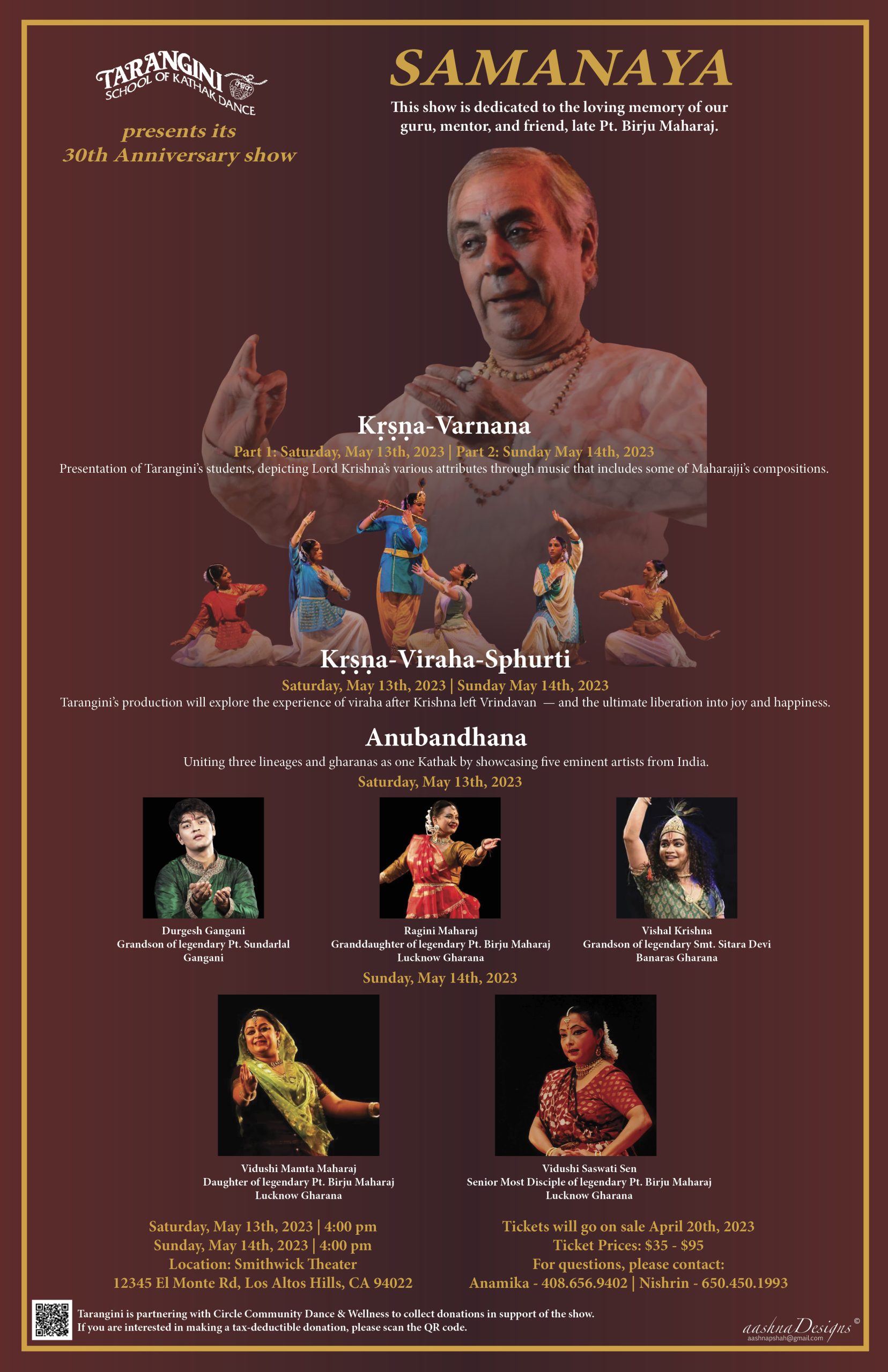 Tarangini presents Samanaya - India Currents