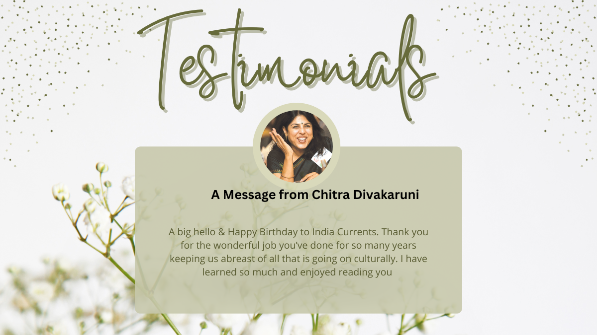 Testimonials - India Currents