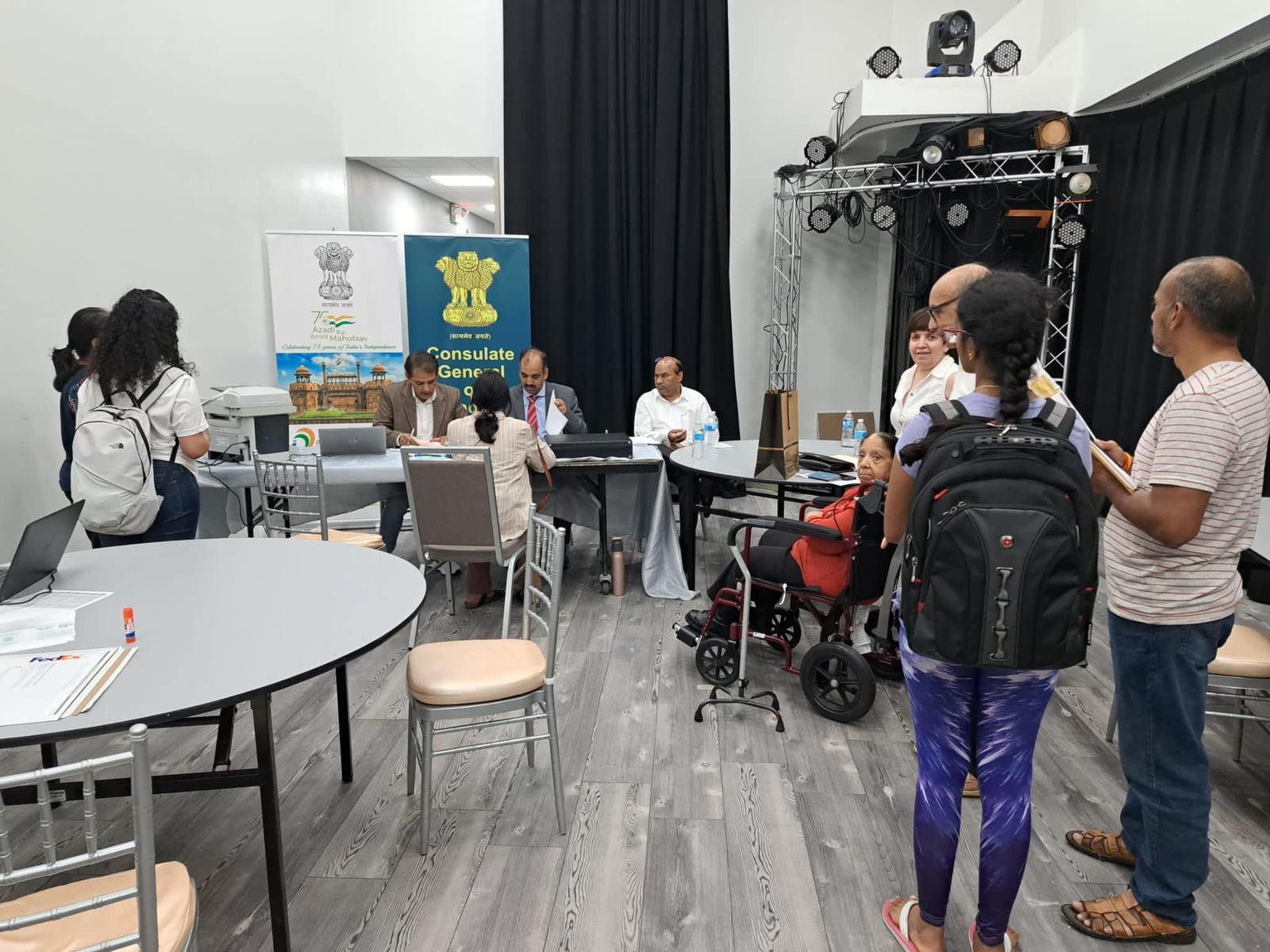 Consular Camp in Redmond, Washington, On September 24, 2023