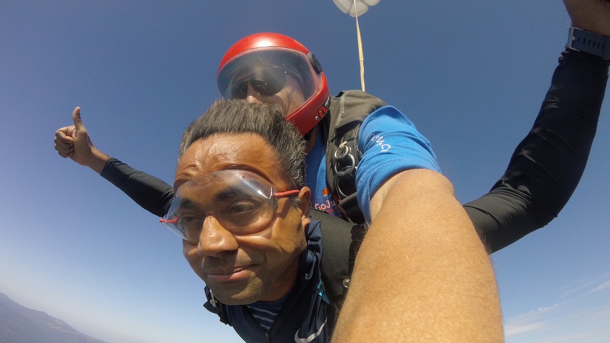 Skydiving Is A Mind Game In Which Fear Never Quits