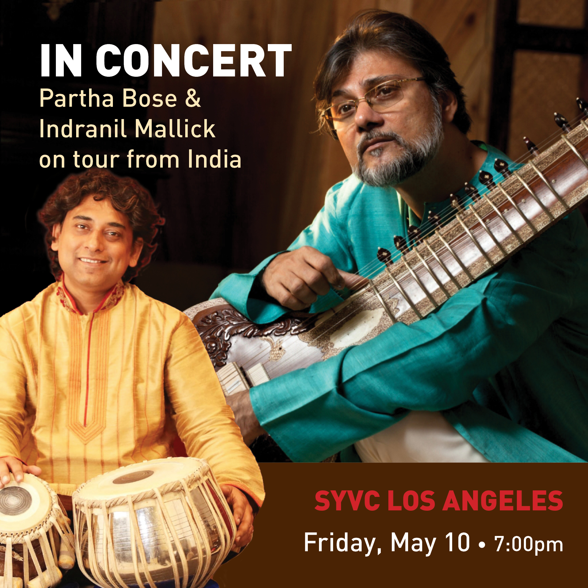 Sitar and Tabla Concert with Partha Bose and Indranil Mallick - India Currents