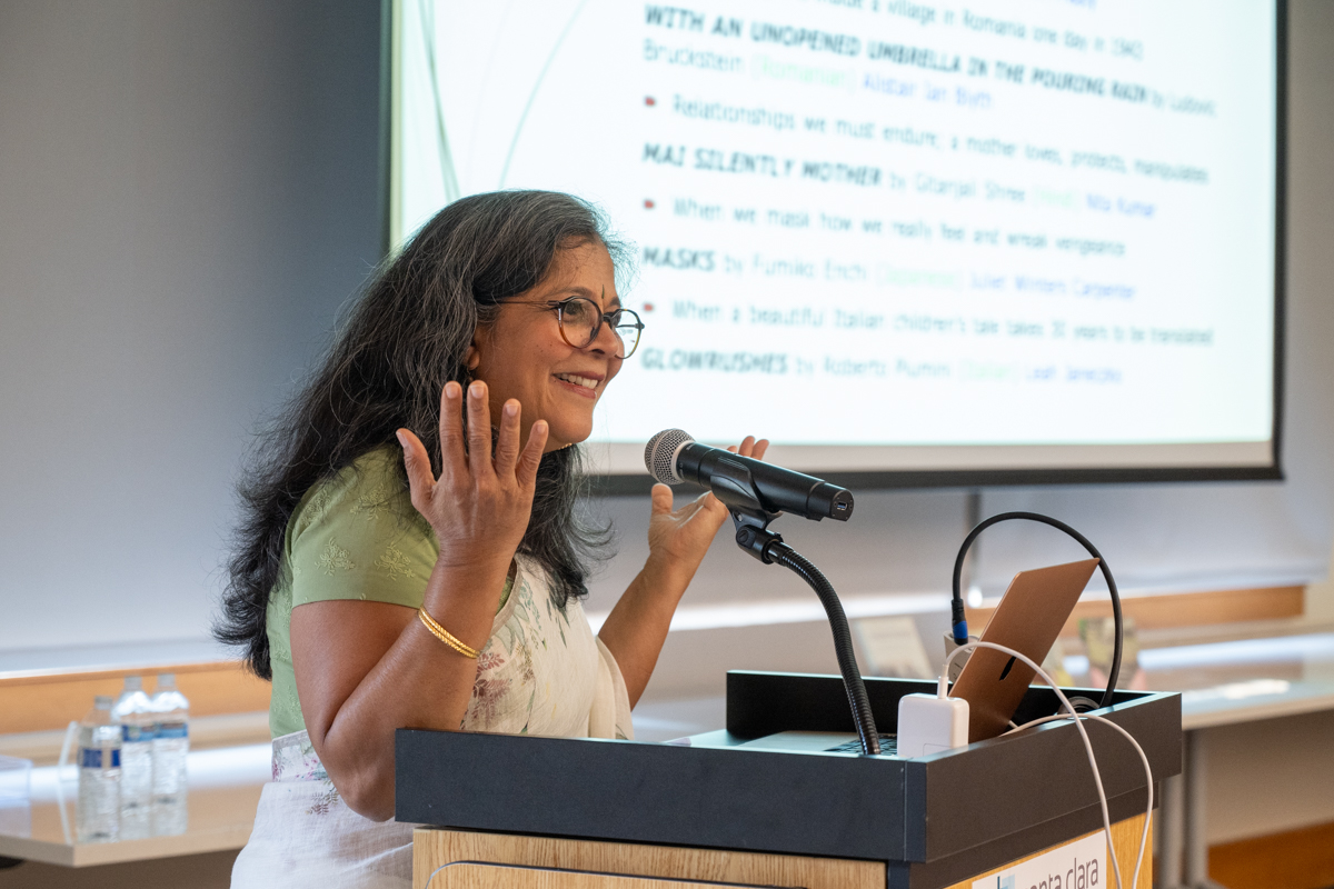 Photos of the Week: Kalpana Mohan At The Saratoga Library