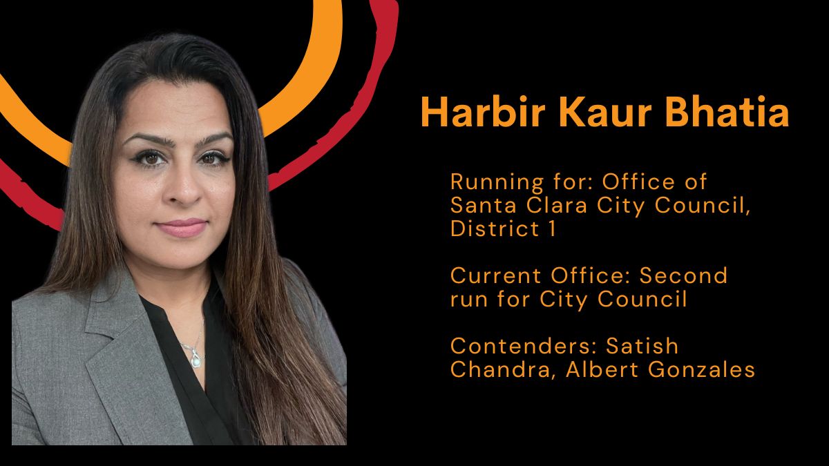 Desis On The Ballot: Harbir K. Bhatia, Santa Clara City Council, #1