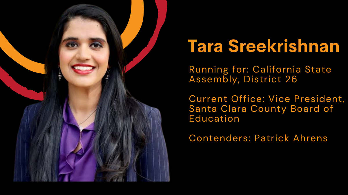 Desis On The Ballot: Tara Sreekrishnan For California State Assembly ...