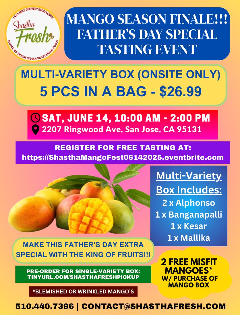 Mango Tasting Event - India Currents