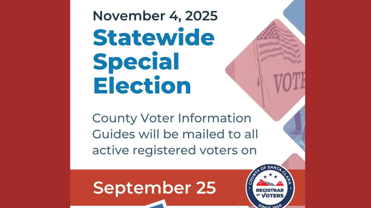 Santa Clara County Begins Mailing Voter Guides For Nov. 4 Statewide ...