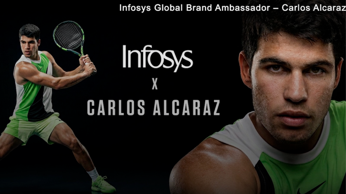 7-Time Grand Slam Champion Carlos Alcaraz Is Infosys Global Brand ...